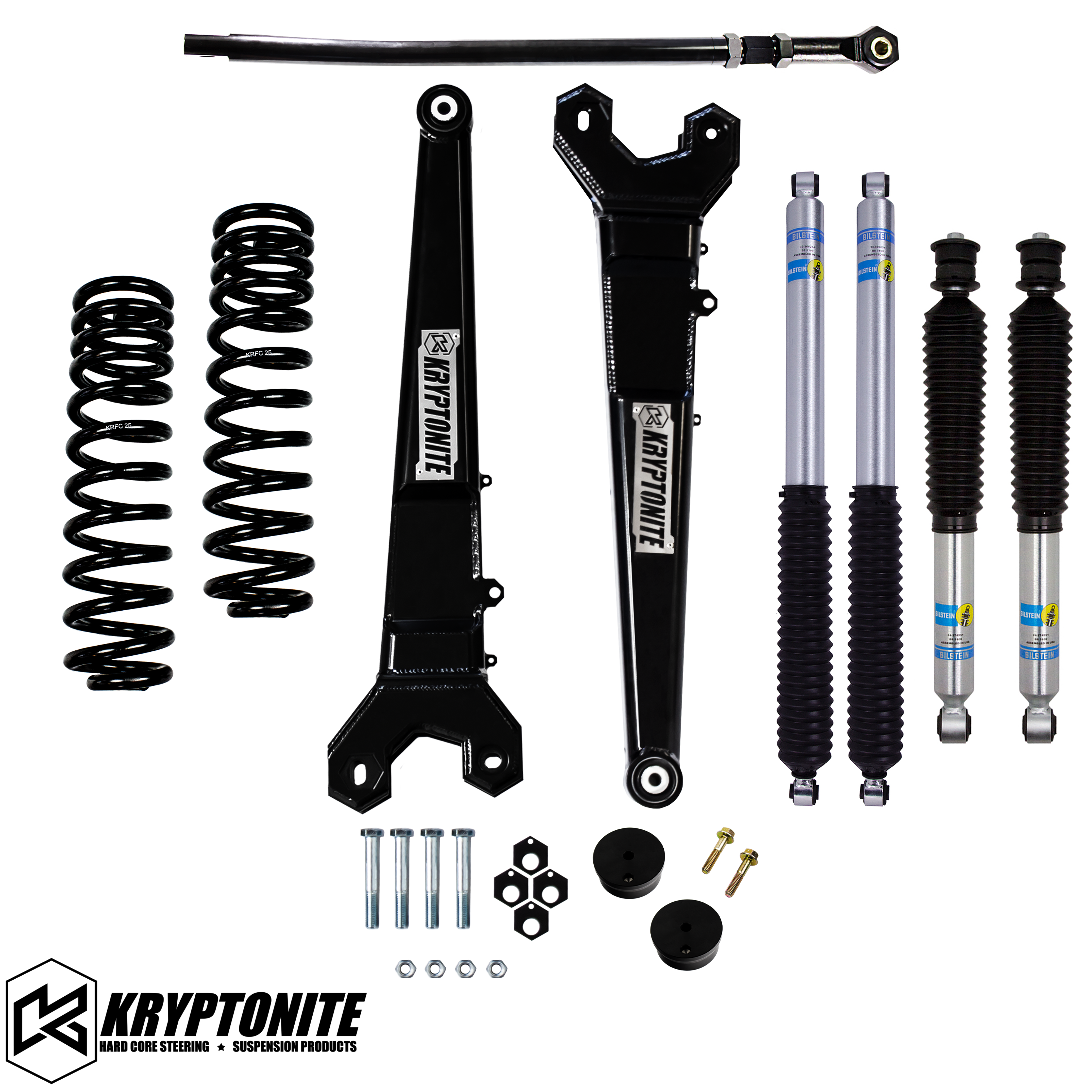 KRYPTONITE FORD SUPER DUTY F250/F350 STAGE 3 LEVELING KIT WITH BILSTEI ...
