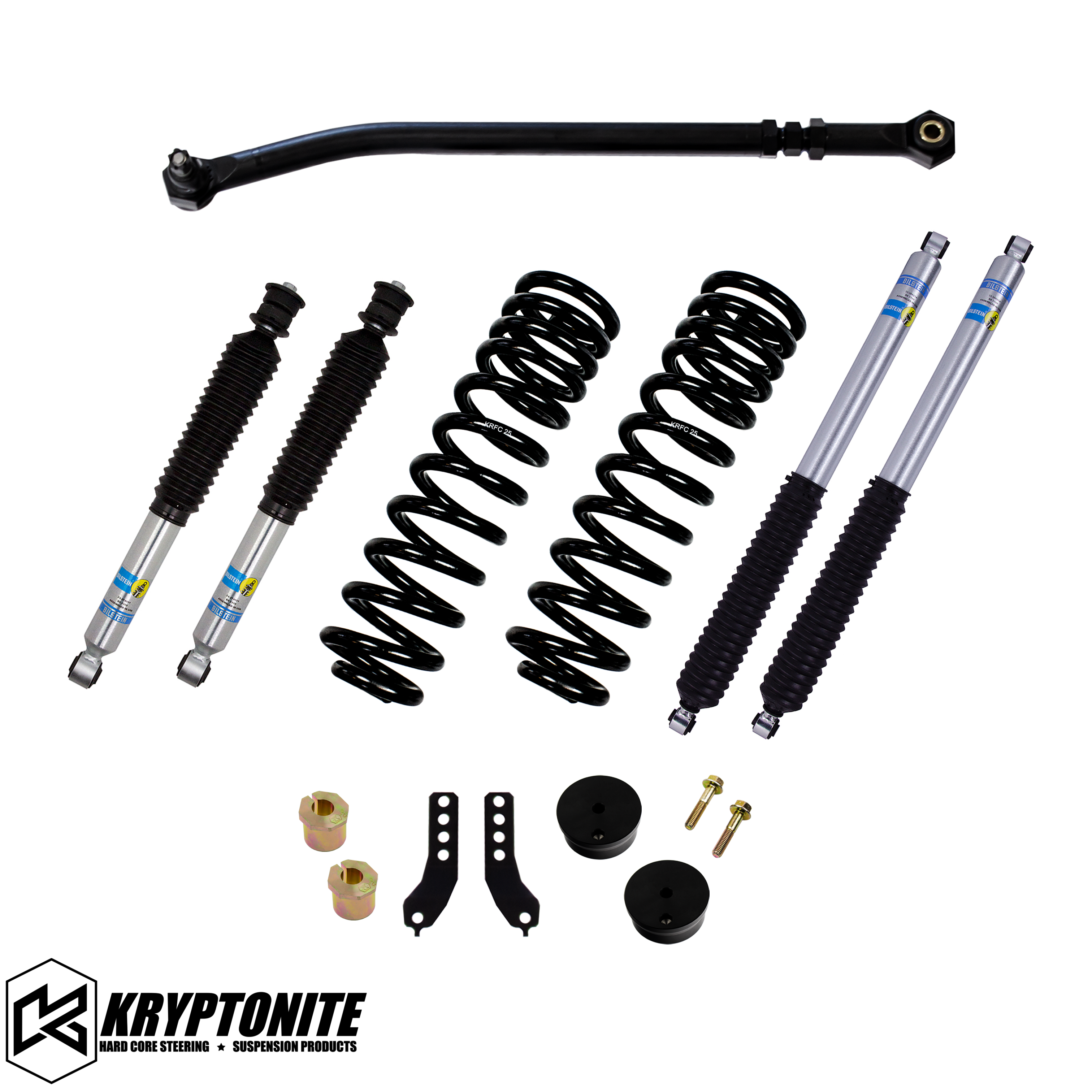 KRYPTONITE FORD SUPER DUTY F250/F350 STAGE 2 LEVELING KIT WITH BILSTEI ...