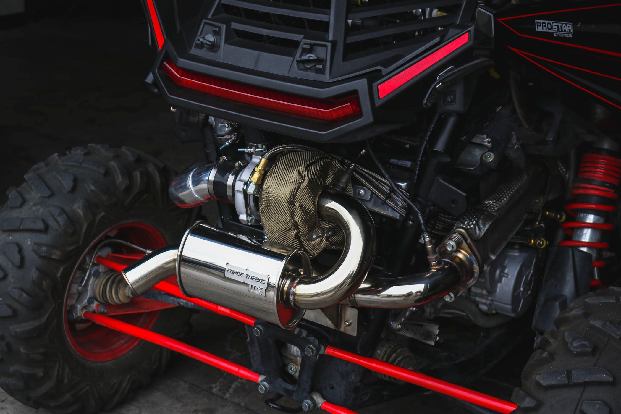 Polaris RZR RS1 Turbo System – SXS Connection