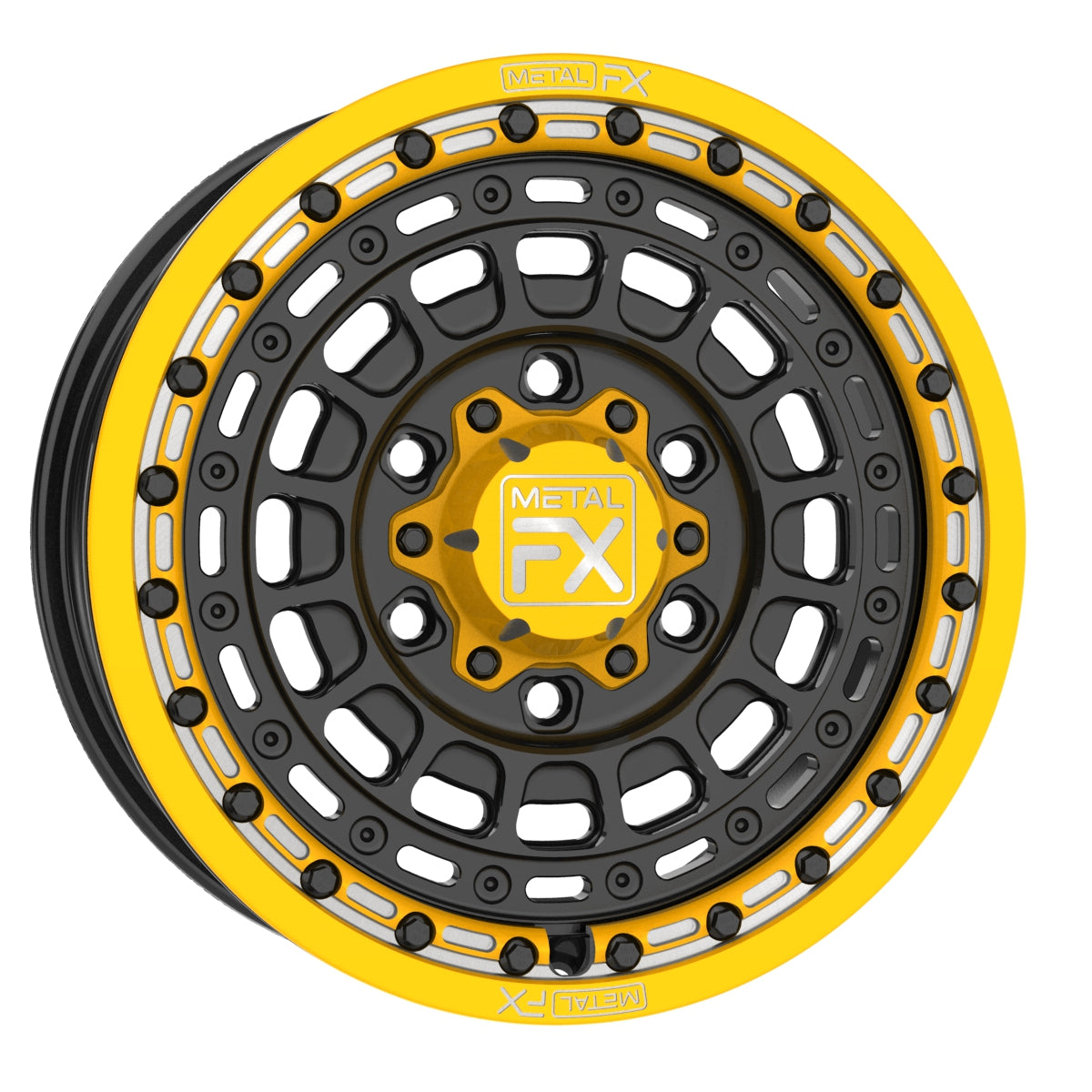 Hitman 6R - Forged Monoblock - Beadlock - Raw | Metal FX Offroad - UTV ...