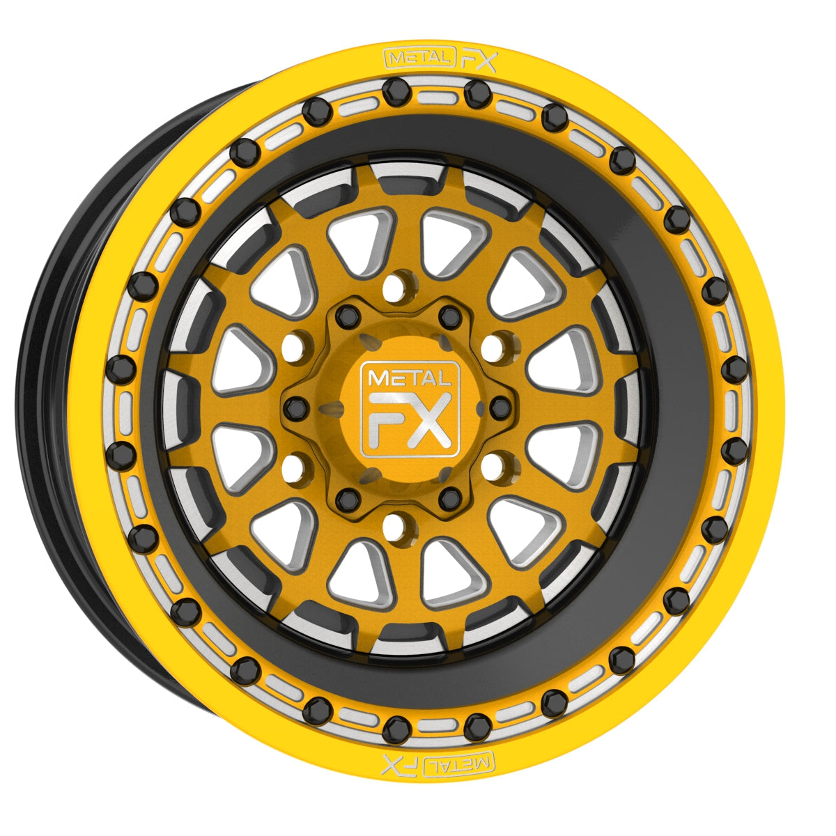 Outlaw 6R - Forged 3-Piece - Beadlock - Custom | Metal FX Offroad - UTV ...