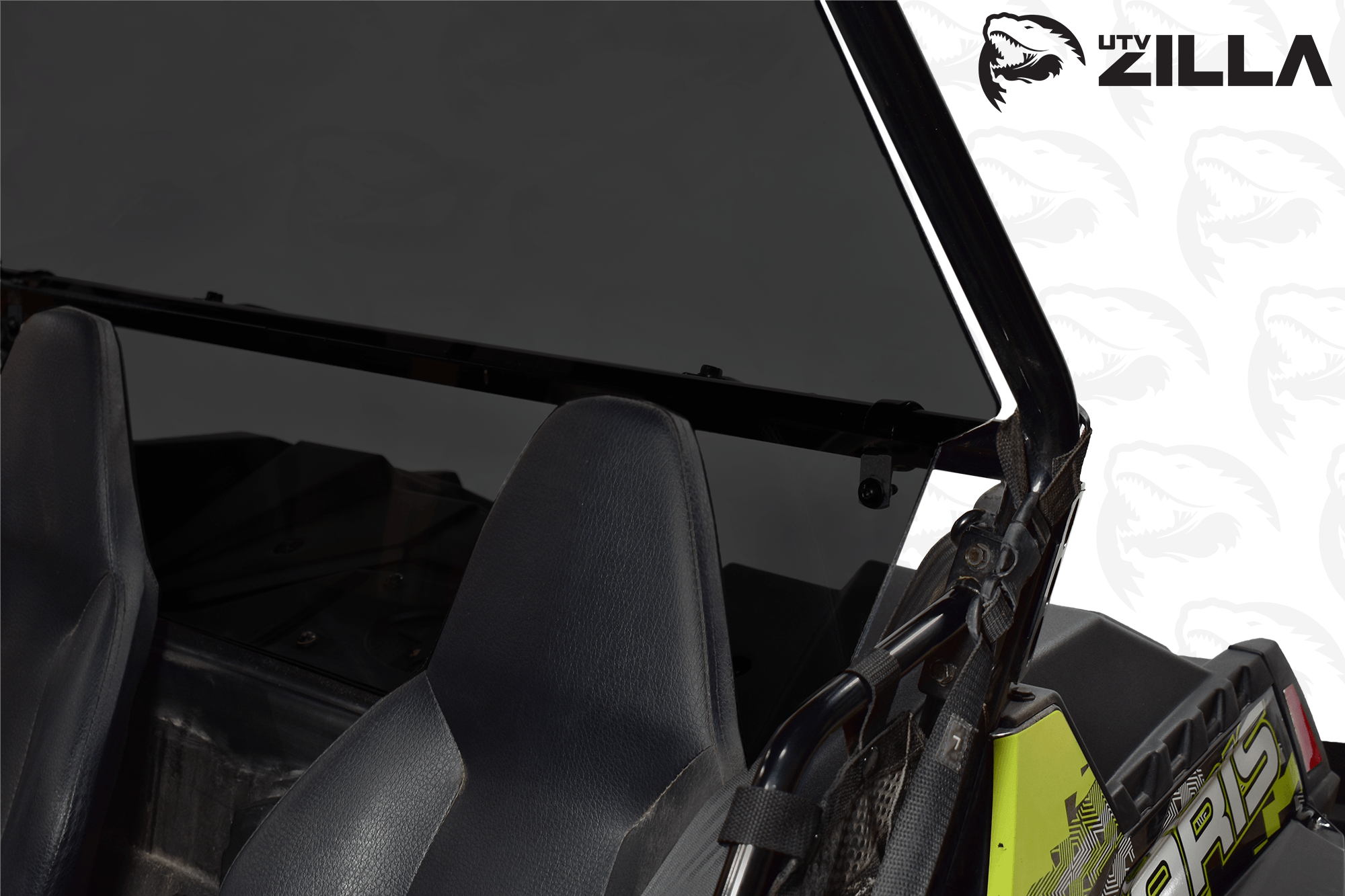 Tinted Polycarbonate rear Window for RZR 170 – SXS Connection