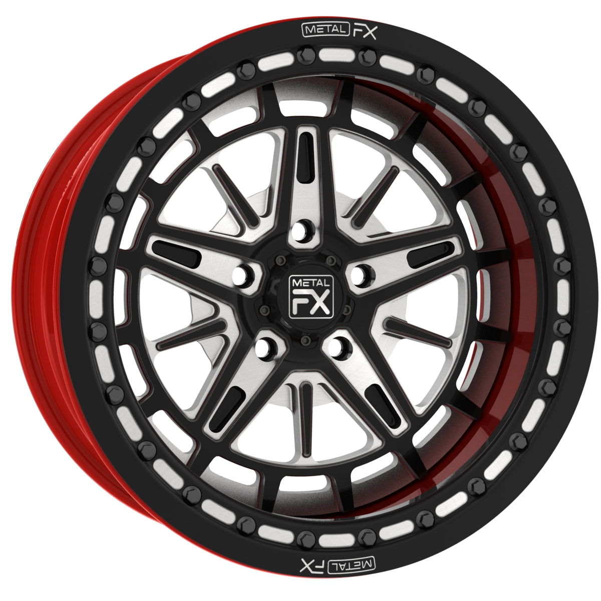17" Destroyer R - Forged 3-Piece - Beadlock - Custom | Metal FX Offroad ...