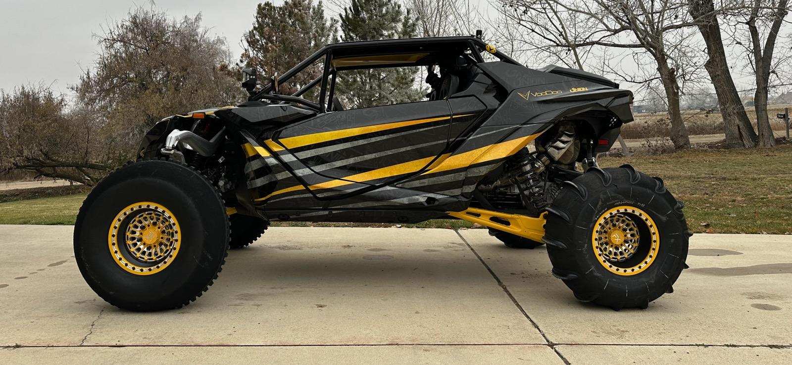 Delta 6R - Forged 3-Piece - Beadlock - Custom | Metal FX Offroad - UTV ...