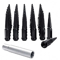 Gorilla Spike Lug Nuts Black 4 Lug 12x1.50 Short Spike Kit – SXS Connection