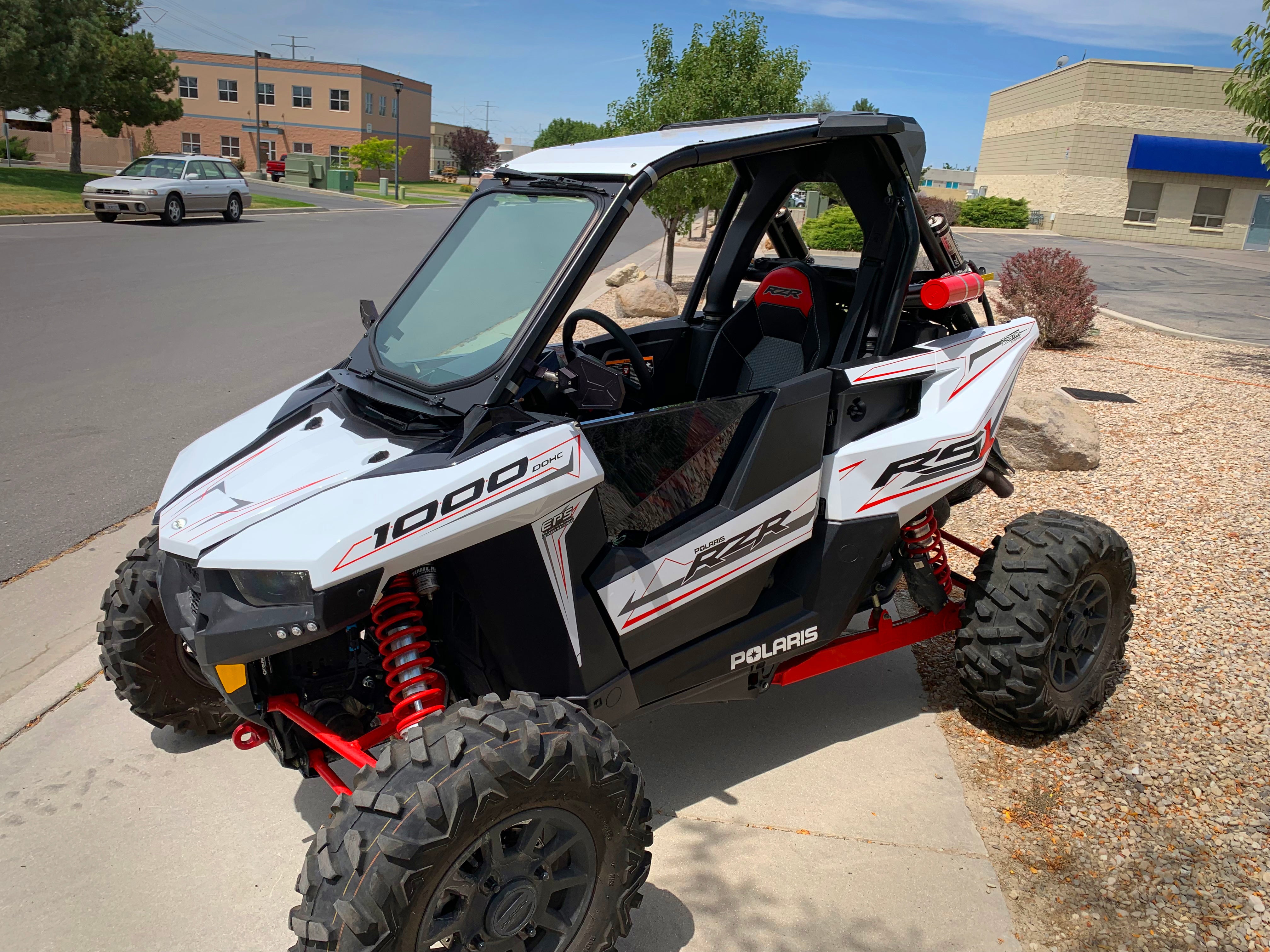 Polaris RS1 Aluminum Roof with Billet Mounts, Powder Coated, WHITE ...