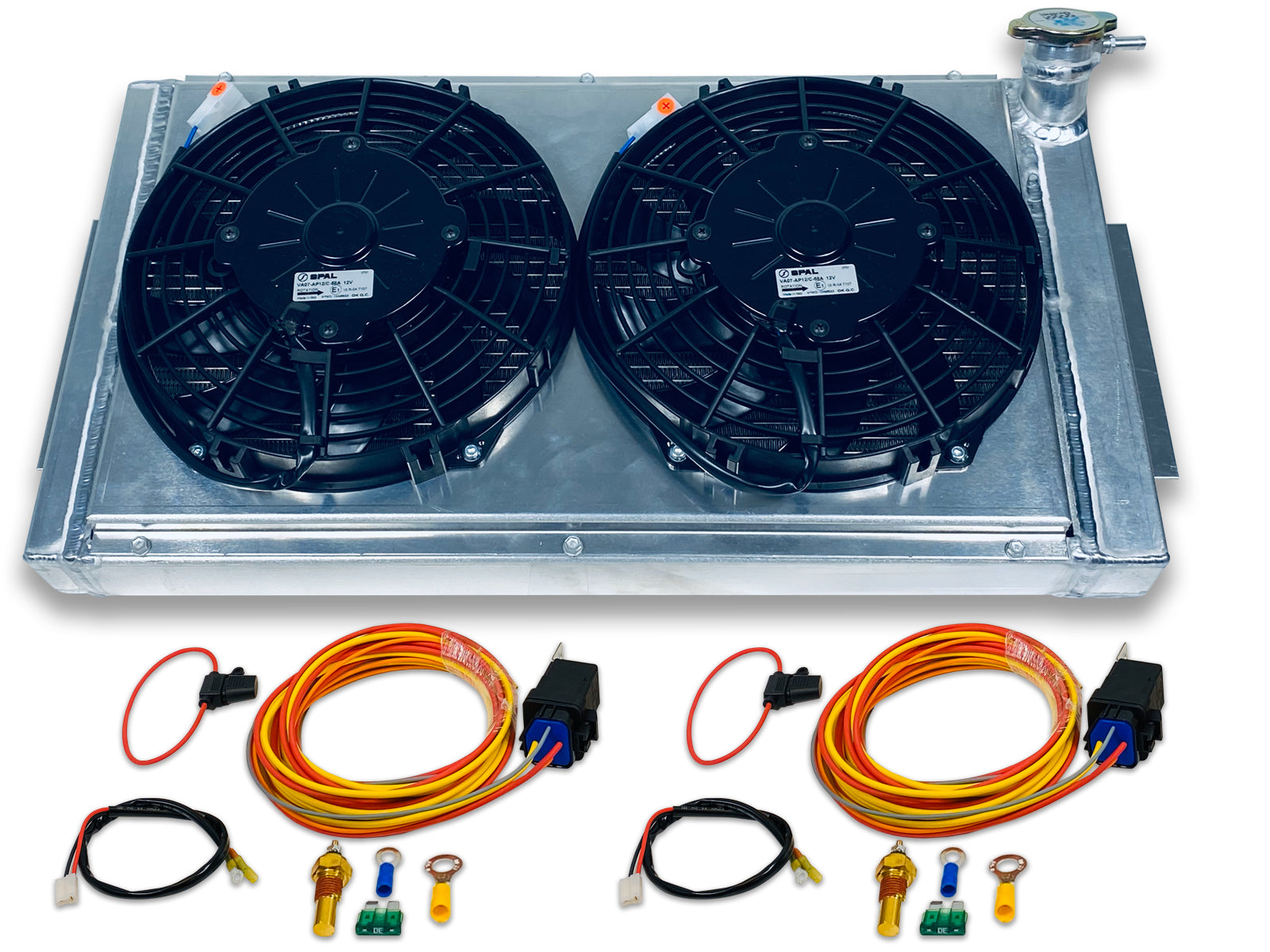 CA Tech High Rear Mount Radiator/Fan Combo Unit – SXS Connection