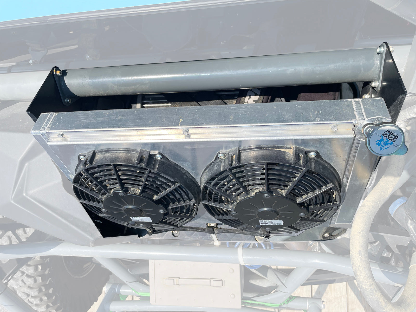 CA Tech High Rear Mount Radiator/Fan Combo Unit – SXS Connection